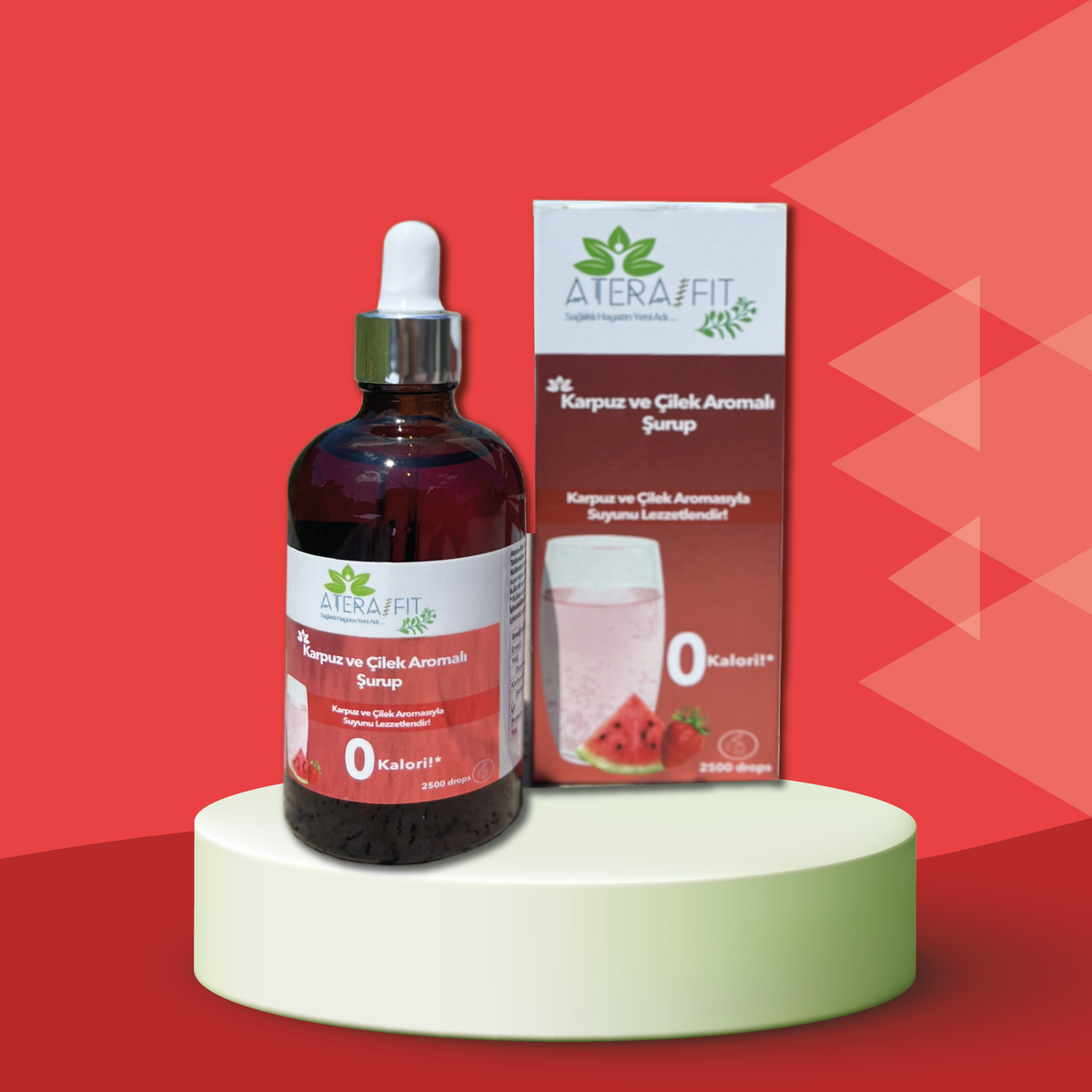 Watermelon and Strawberry Flavored Water Sweetener – Atera Fit